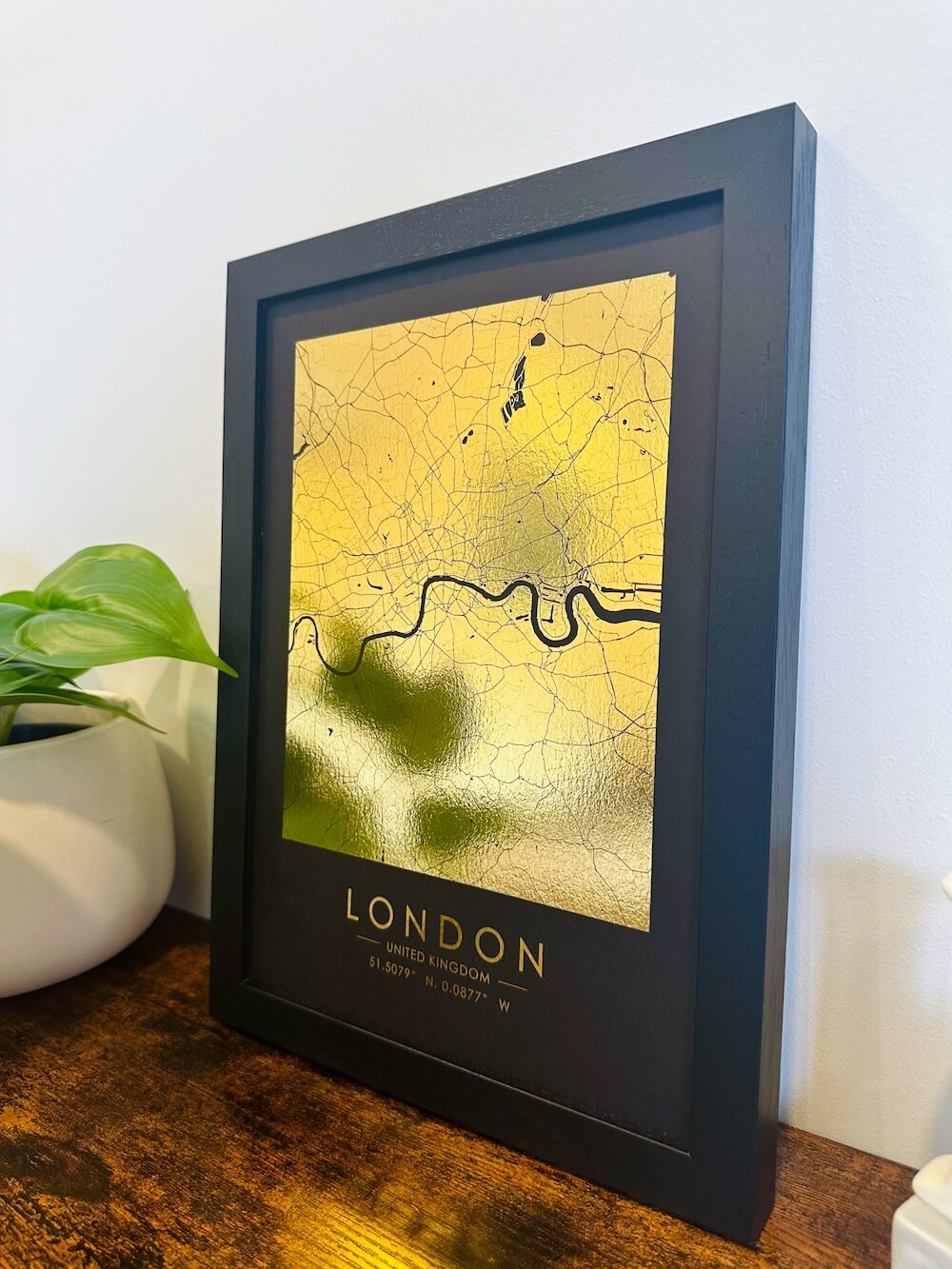 Custom Foil Map Prints Any Location – More Than Foil